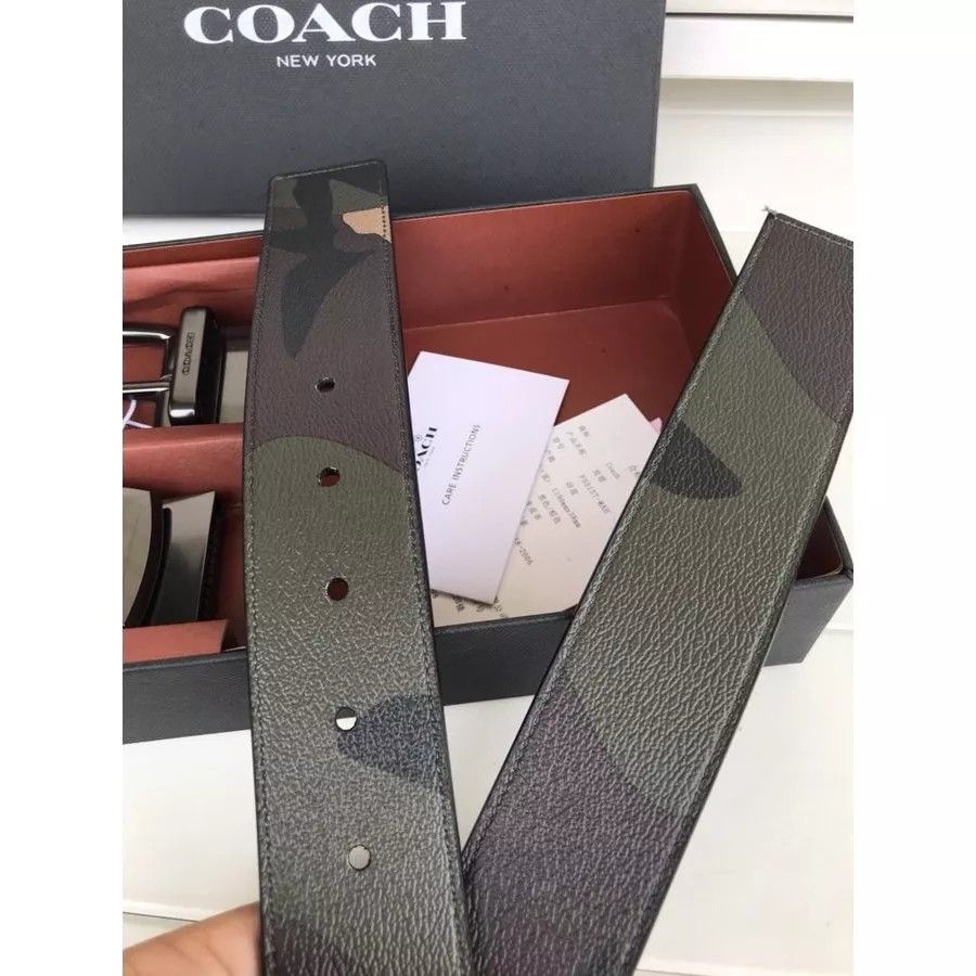 Coach men belt, Luxury, Accessories on Carousell