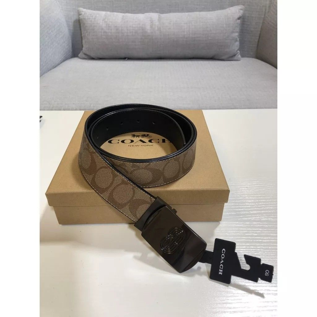 Coach men belt, Luxury, Accessories on Carousell