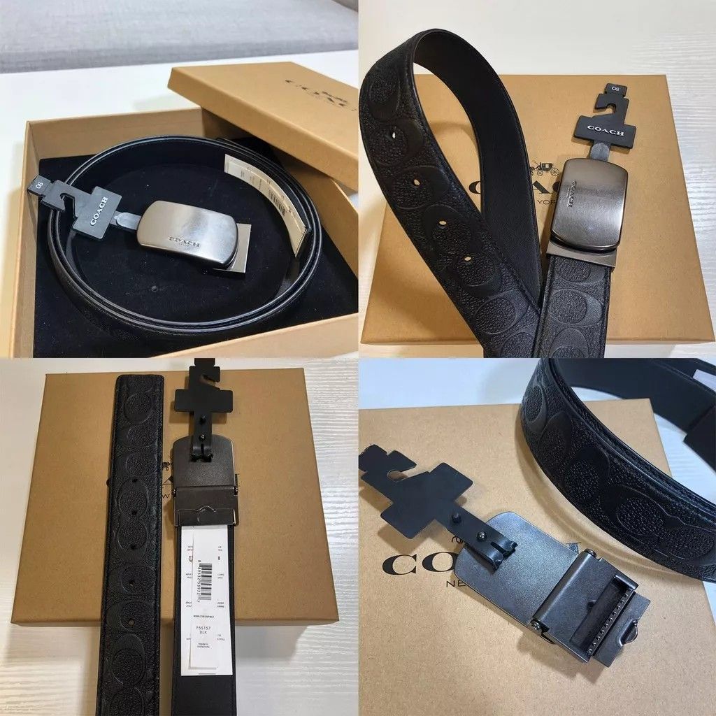 Coach men belt, Luxury, Accessories on Carousell