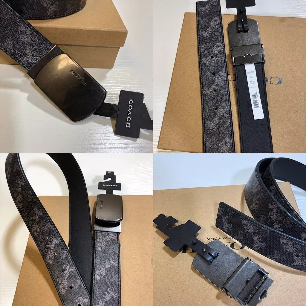 Coach men belt, Luxury, Accessories on Carousell