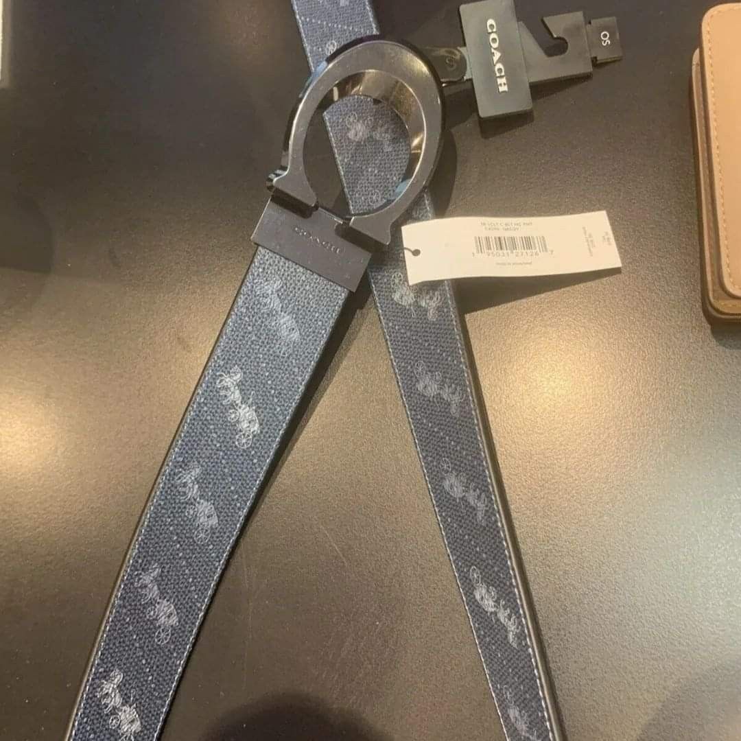 Coach men belt, Luxury, Accessories on Carousell