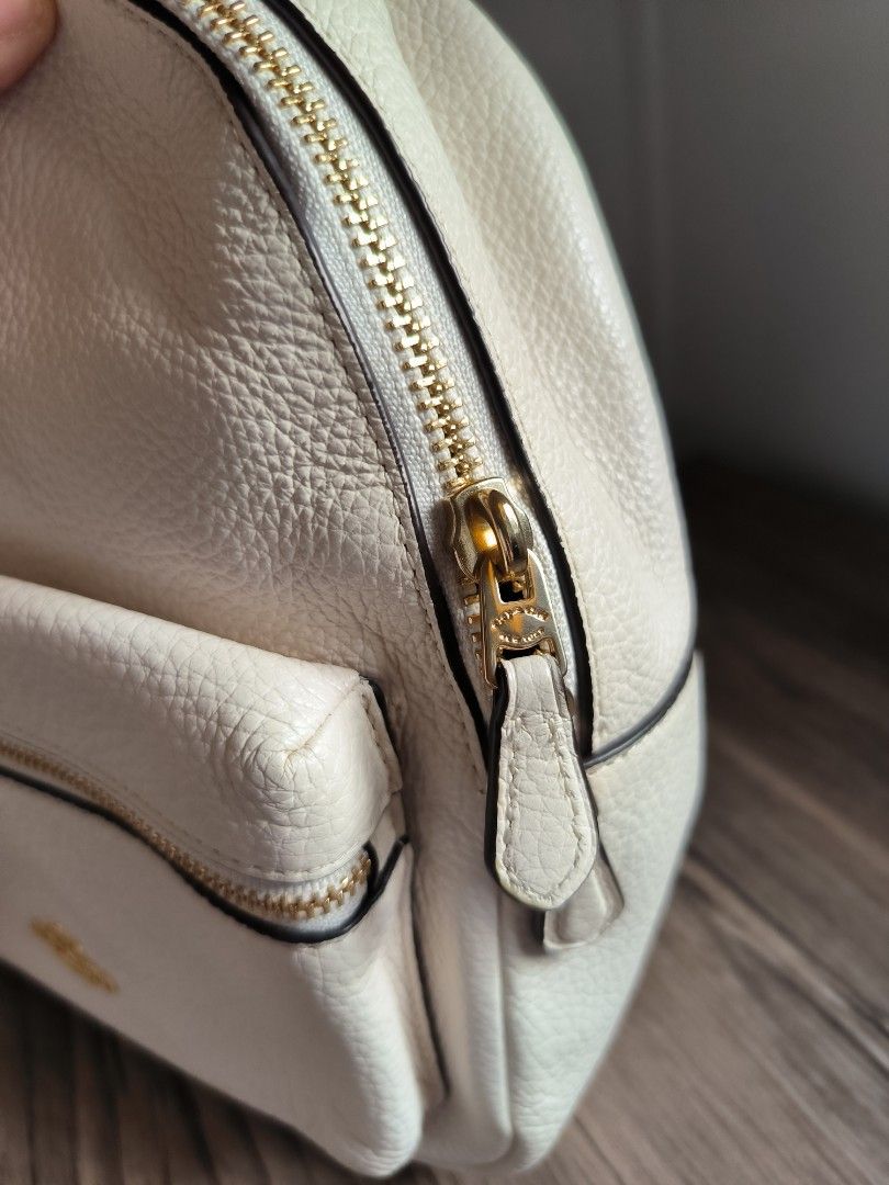 Coach Mini Charlie Backpack Preloved Original , Luxury, Bags & Wallets ...