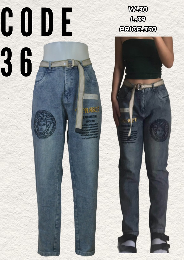 CODE 36, Women's Fashion, Bottoms, Jeans on Carousell