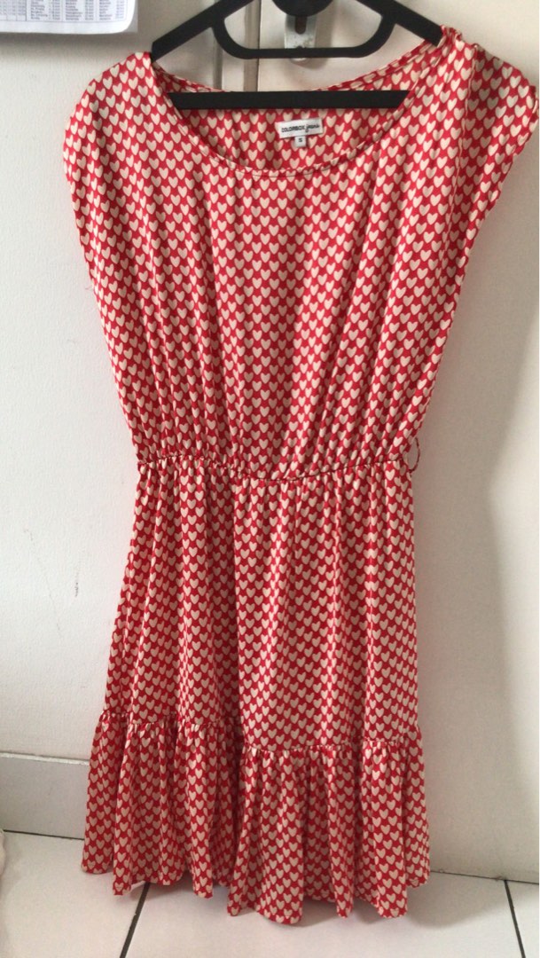 COLORBOX DRESS, Fesyen Wanita, Pakaian Wanita, Gaun & Rok di Carousell