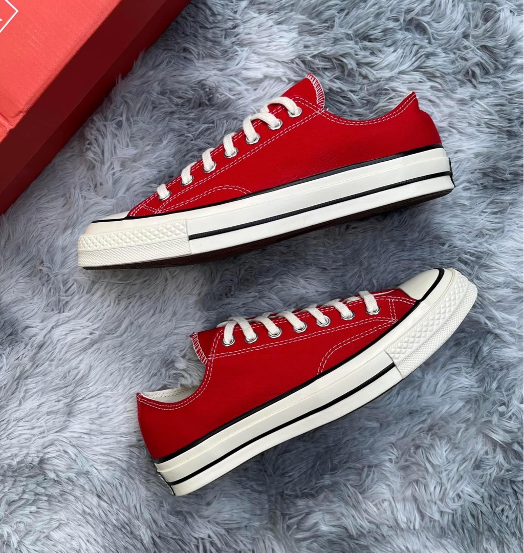 Converse Chuck 70s enamel red, Men's Fashion, Footwear, Sneakers on ...