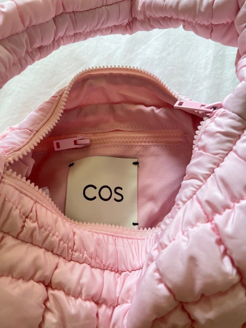 COS Jennie Puff Shoulder Bag Mini Pink, Women's Fashion, Bags & Wallets ...