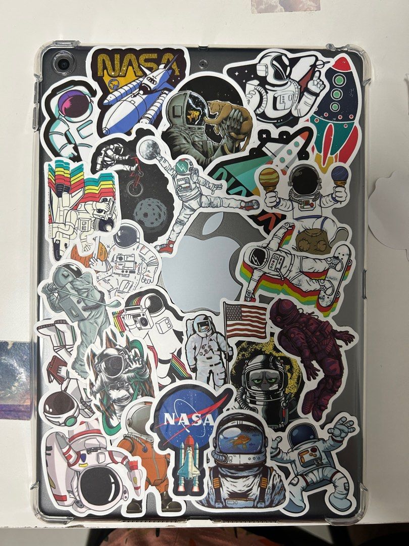 Custom made Sticker Bomb iPad Casing 9/8/7th Gen, Mobile Phones ...