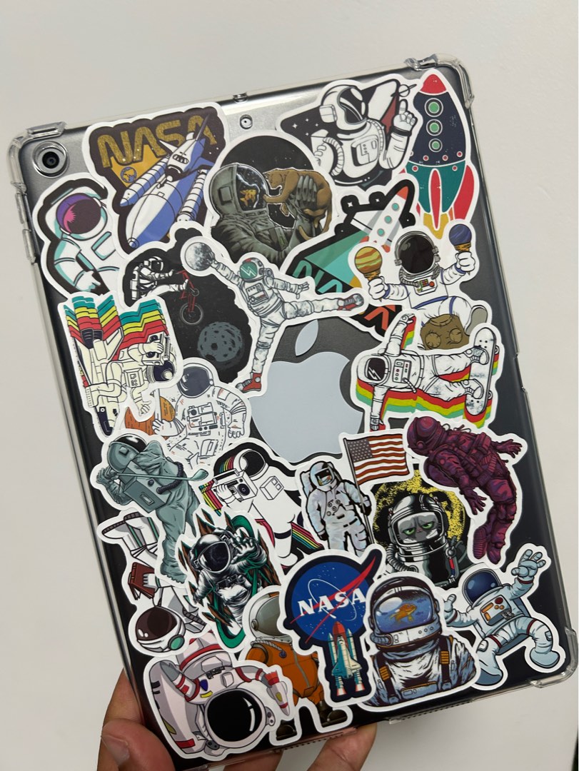 Custom made Sticker Bomb iPad Casing 9/8/7th Gen, Mobile Phones ...