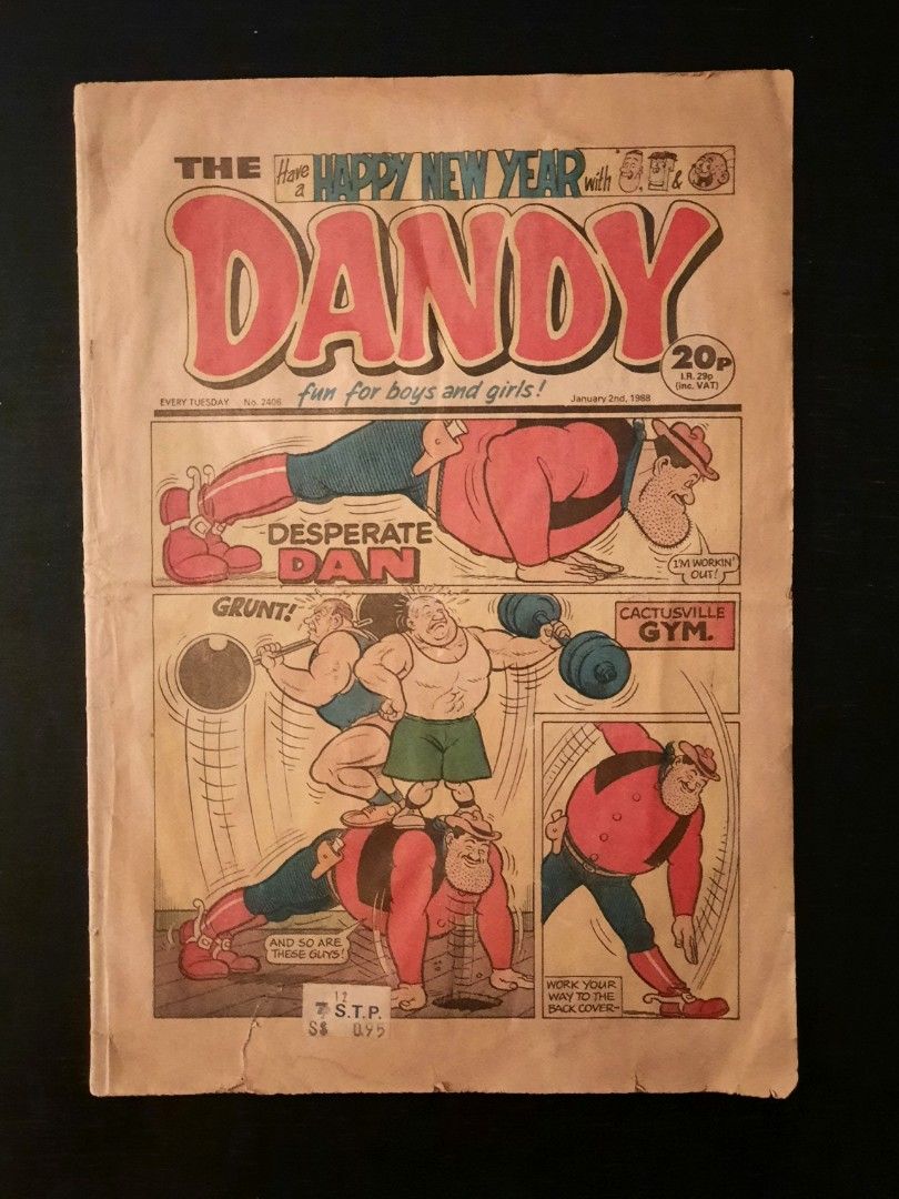 Dandy #2406 (2 Jan 1988), Hobbies & Toys, Books & Magazines, Comics & Manga on Carousell