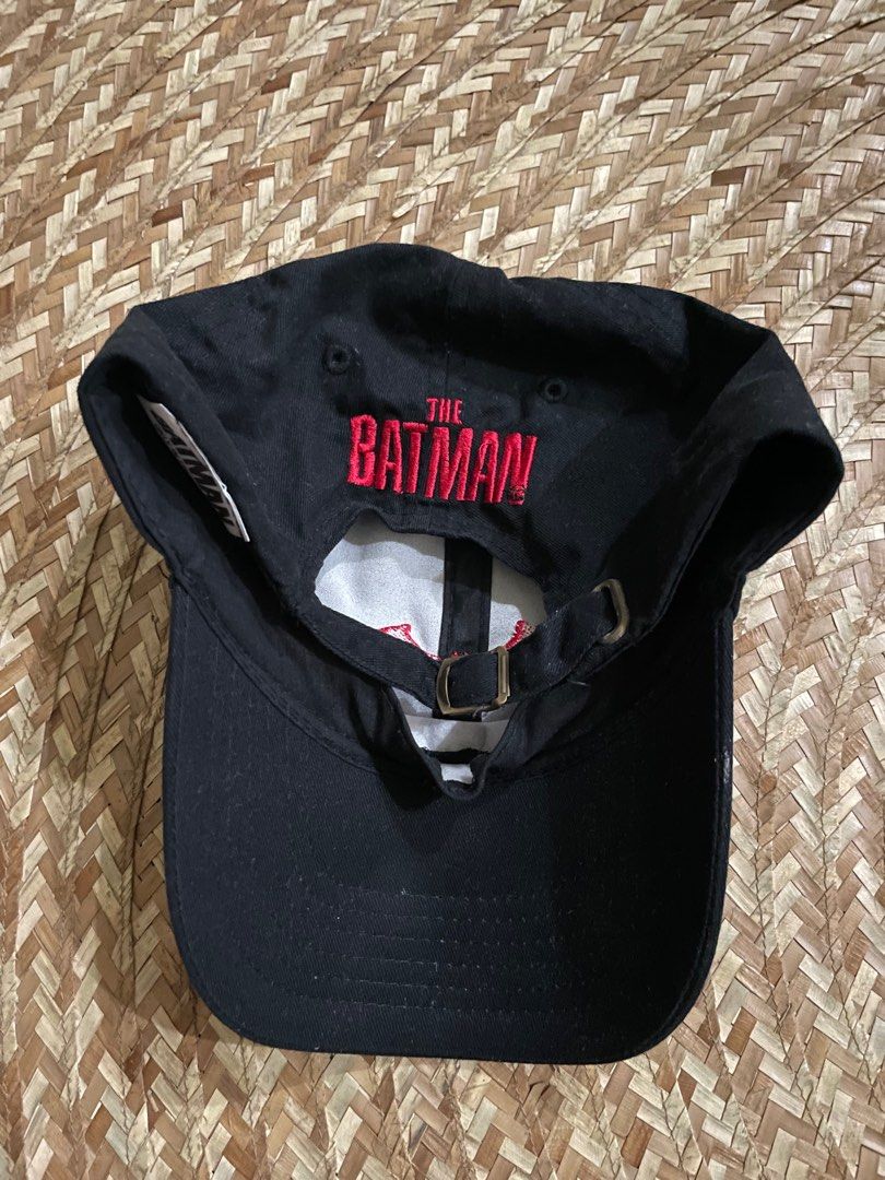 DC Comics Batman Beyond Red Bat Symbol Adjustable Hat, Men's Fashion ...