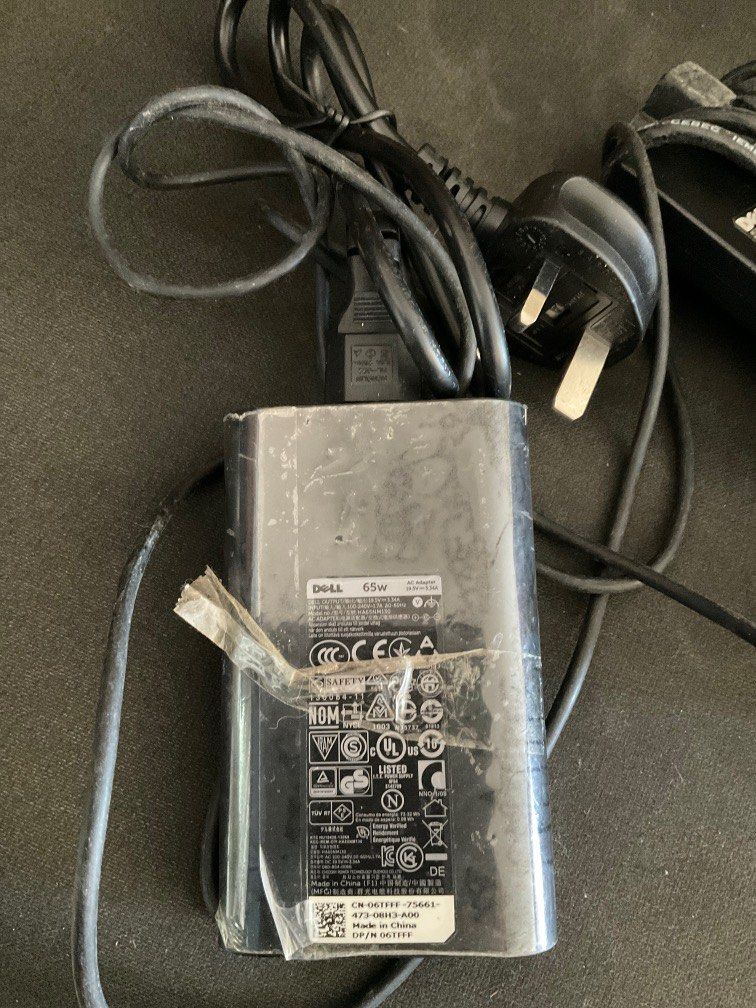Dell 65w power adapter, Computers & Tech, Parts & Accessories, Cables ...
