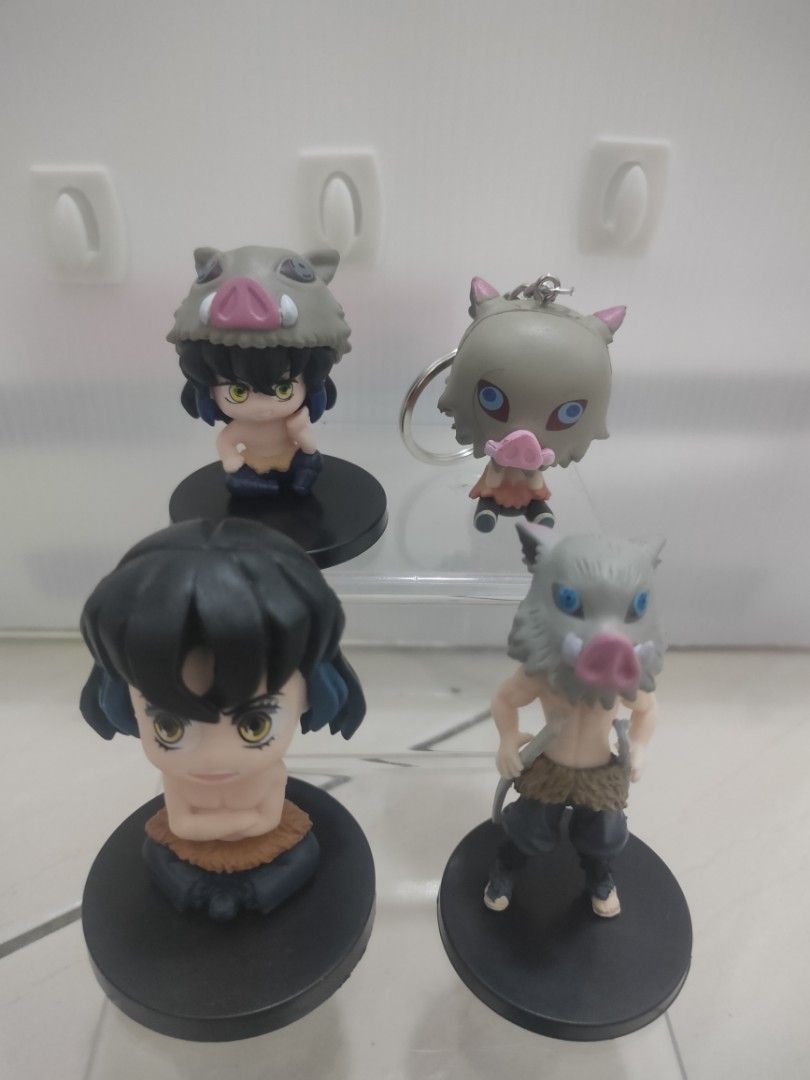 Demon Slayer Inosuke figure lot, Hobbies & Toys, Toys & Games on Carousell