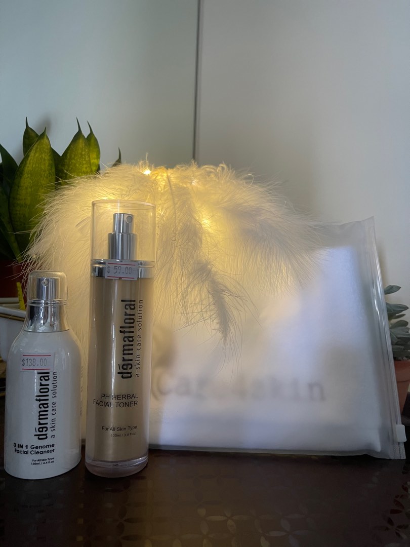 Dermafloral 3in1 Cleanser + Spray Toner PH Balance, Beauty & Personal ...