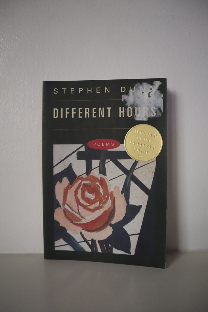 Different Hours: Poems by Stephen Dunn on Carousell