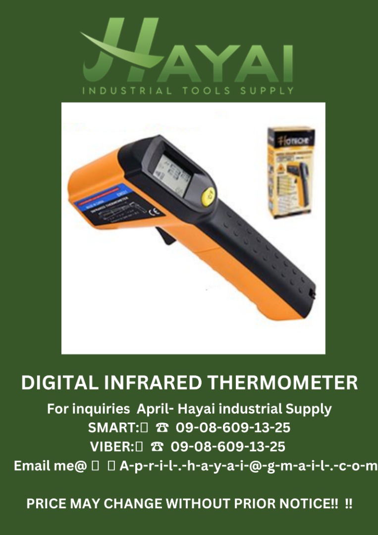 Digital infrared thermometer, Commercial & Industrial, Construction ...