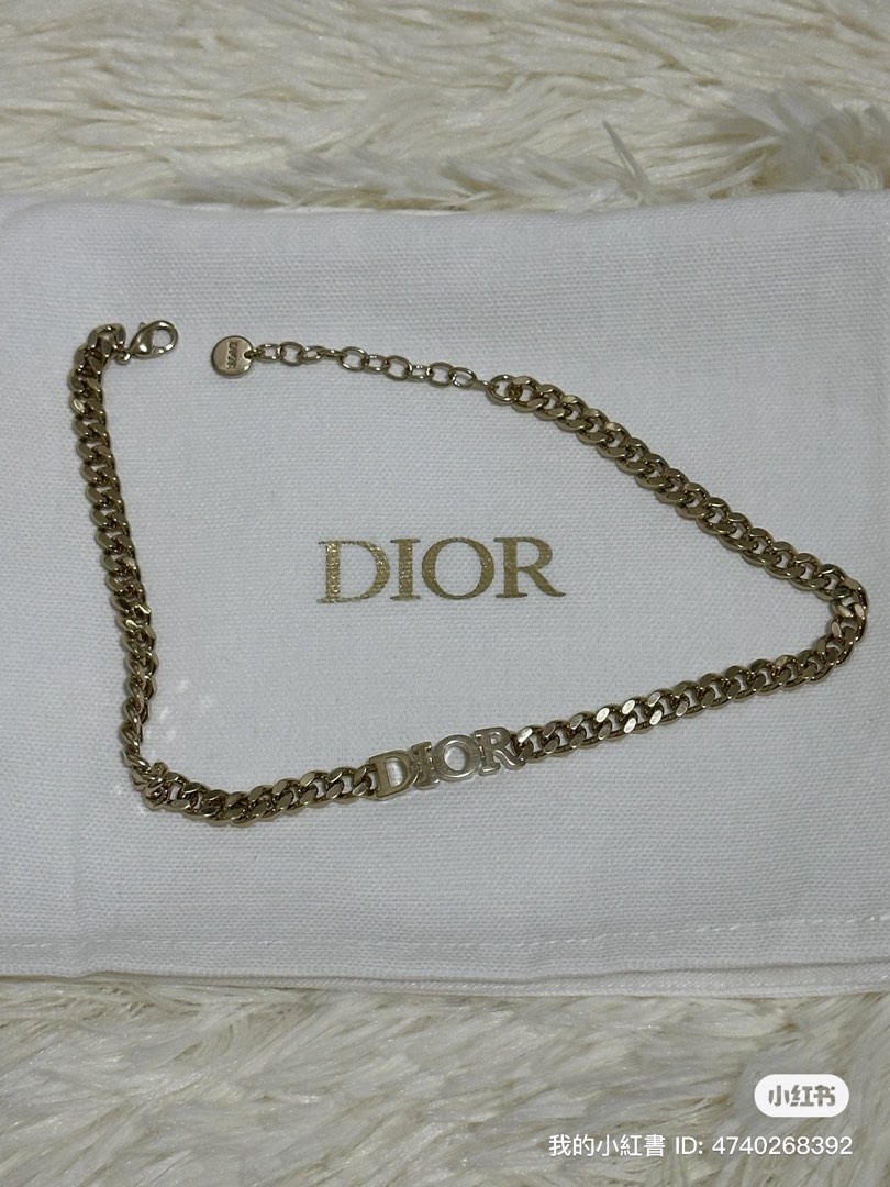 Dior choker, Luxury, Accessories on Carousell