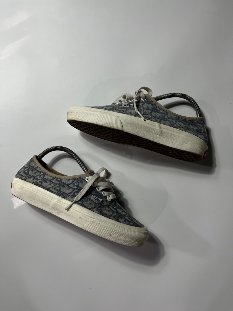 Dior x vans, Men's Fashion, Footwear, Sneakers on Carousell