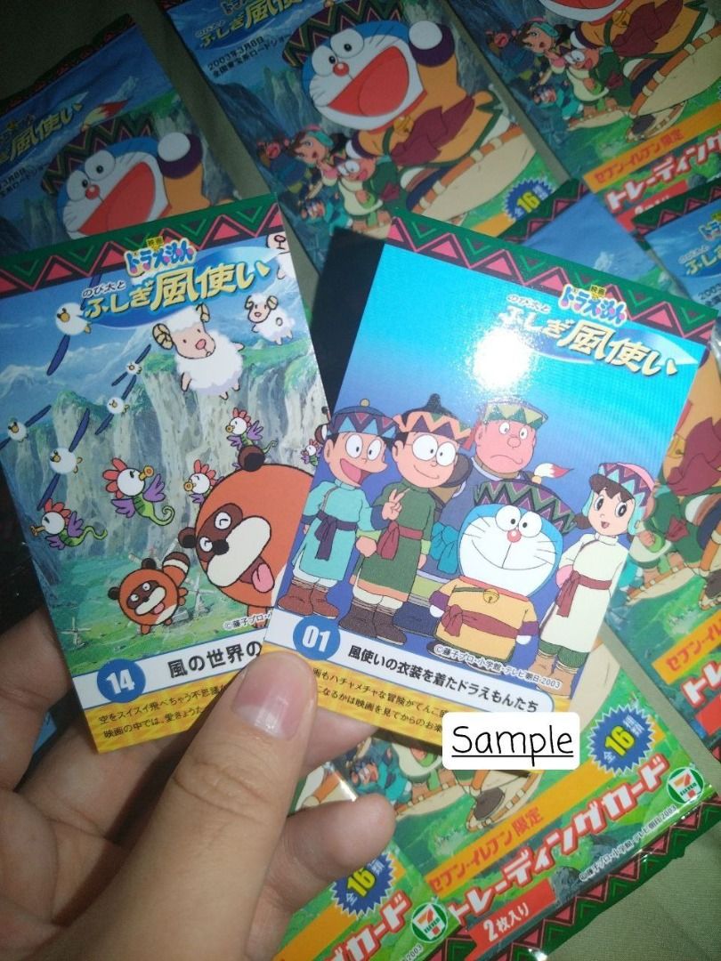 Doraemon Trading Cards, Hobbies & Toys, Memorabilia & Collectibles, Fan ...