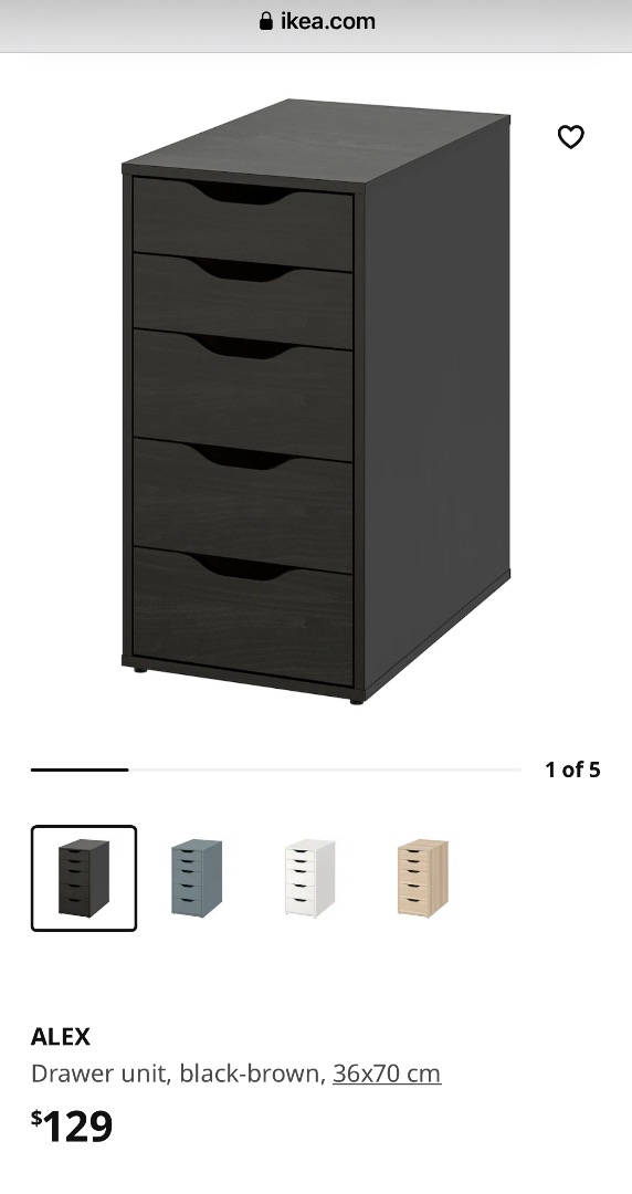Drawer unit IKEA, Furniture & Home Living, Furniture, Shelves, Cabinets ...
