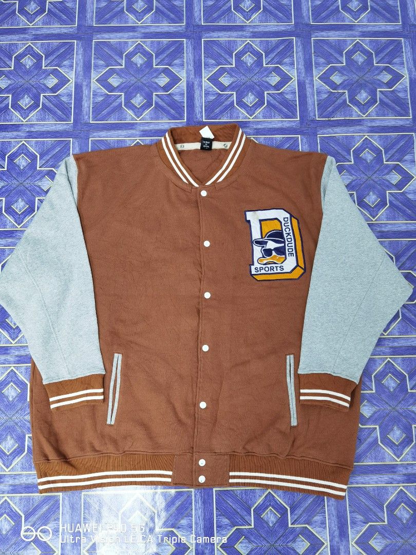 Duck dude varsity jacket, Men's Fashion, Coats, Jackets and Outerwear ...