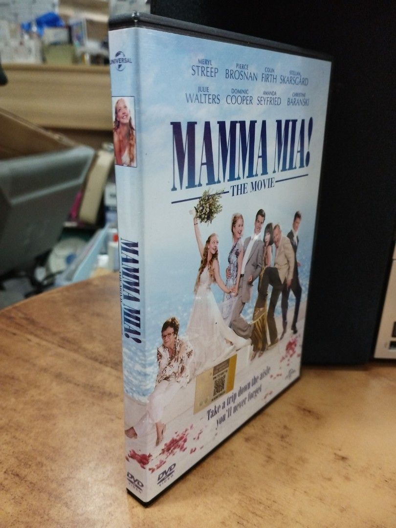 (DVD) Mamma Mia ! The Movie, Hobbies & Toys, Music & Media, CDs & DVDs on Carousell
