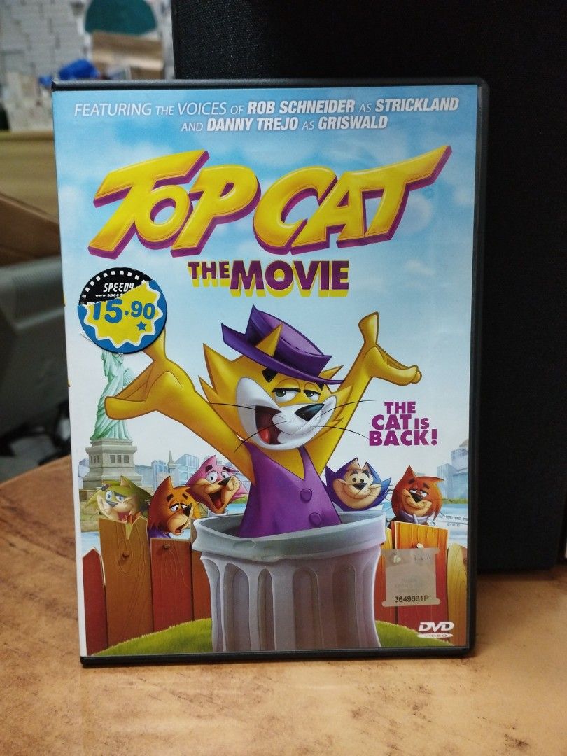 (DVD) Top Cat The Movie, Hobbies & Toys, Music & Media, CDs & DVDs on ...