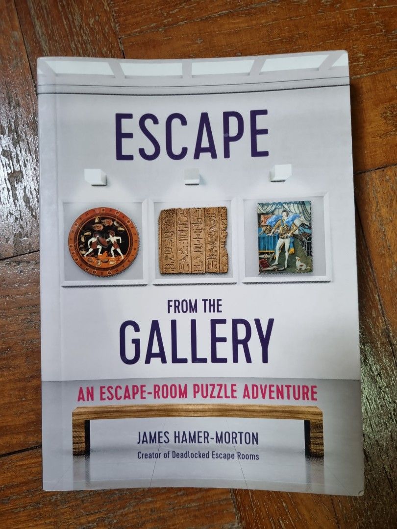 ESCAPE Room Book Escape from the Gallery an escape room puzzle ...