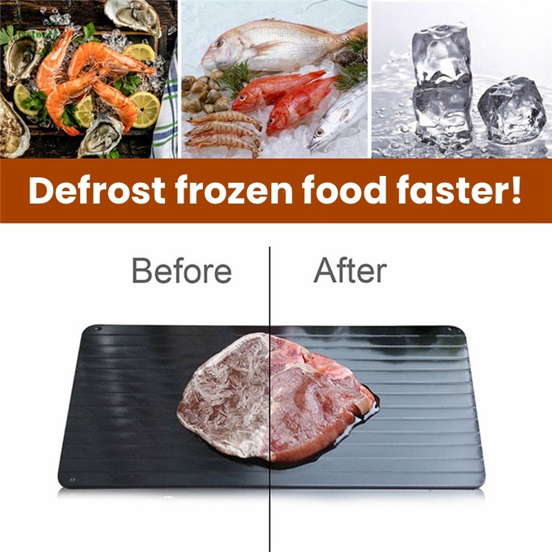 Fast Defrost Tray for Meat & Frozen Food, Furniture & Home Living ...