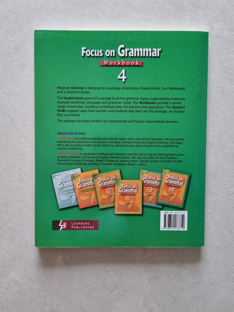 Focus on Grammar 4, Hobbies & Toys, Books & Magazines, Assessment Books ...