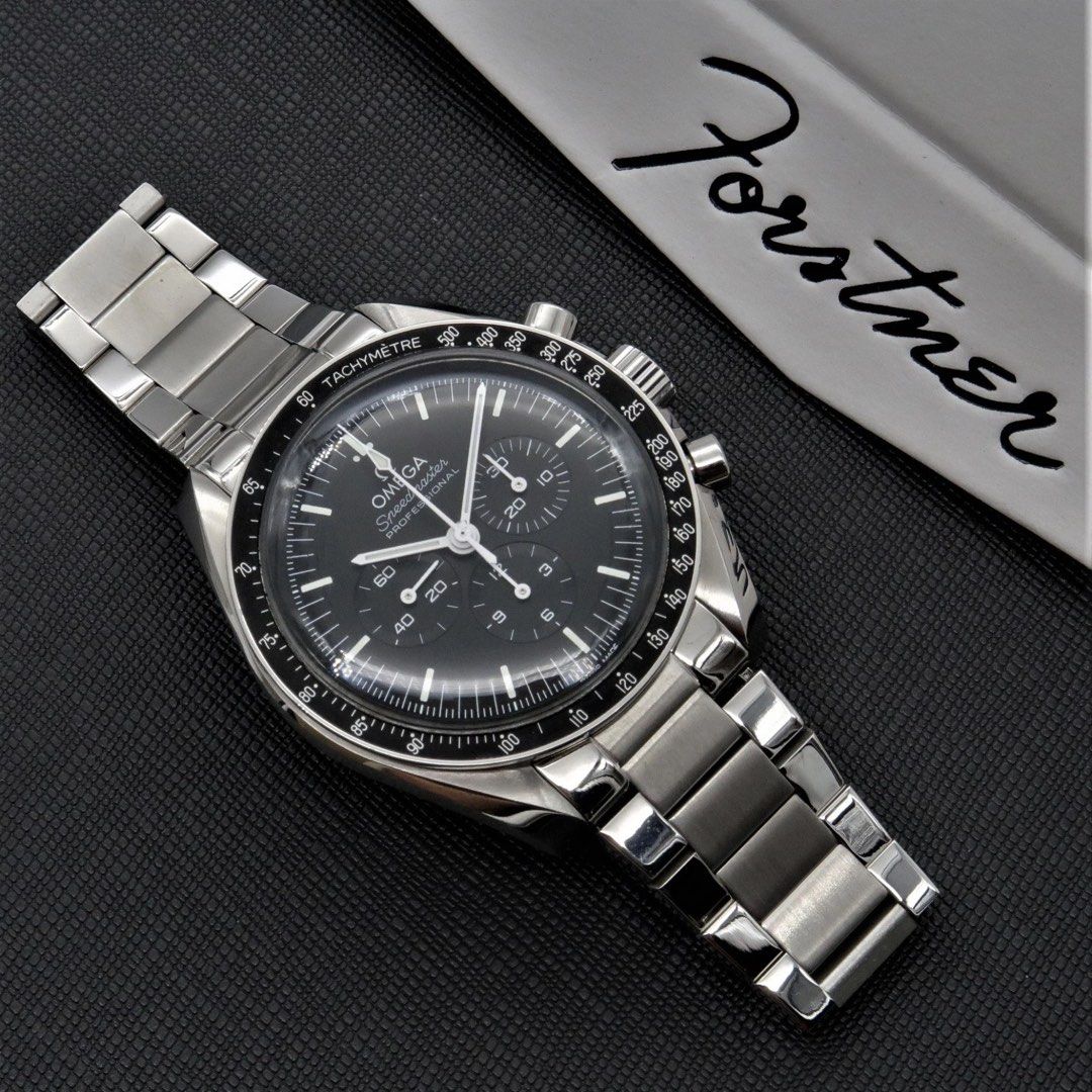 Forstner Contemporary Flat Link Bracelet for Omega Speedmaster 3861 ...