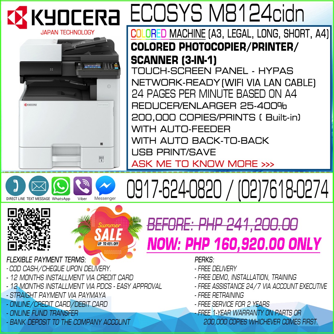 Full Color A3 Laser Printer, Copier, Scanner on Carousell
