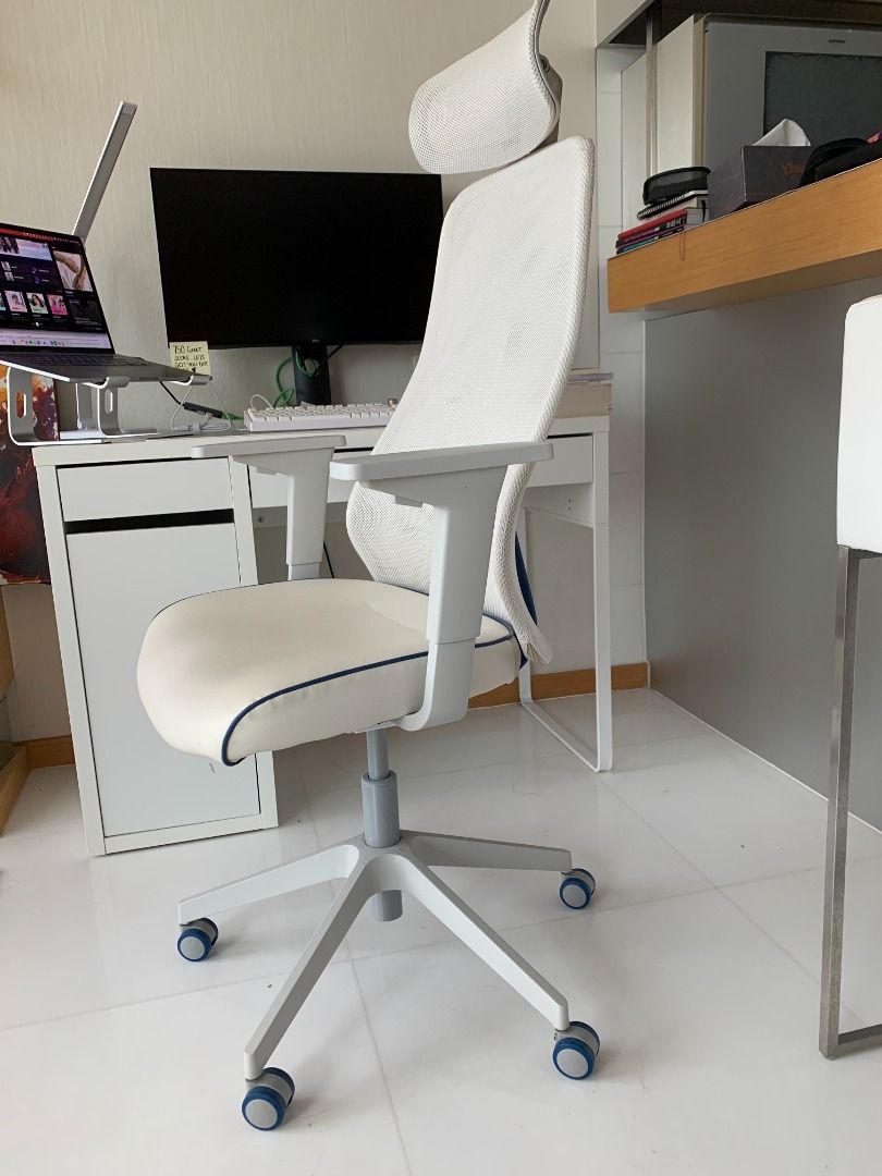 Gaming Chair (IKEA Matchspel Chair), Furniture & Home Living, Furniture ...