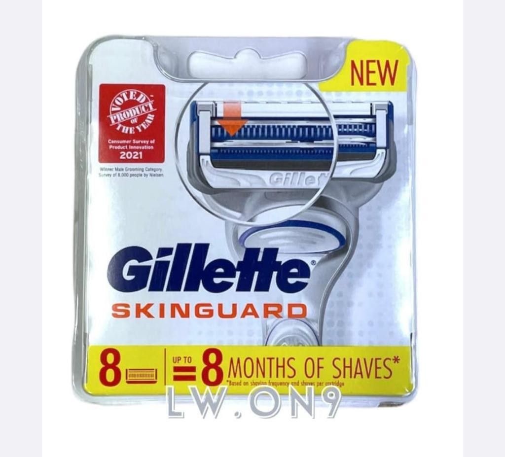 GILLETTE NEW SKINGUARD CLINICALLY PROVEN FOR SENSITIVE SKIN AVAILABLE 3 ...