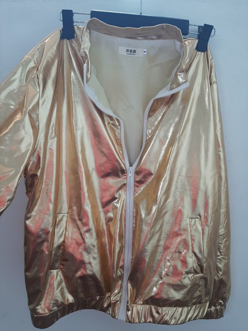 Golden bling jacket, Men's Fashion, Coats, Jackets and Outerwear on ...