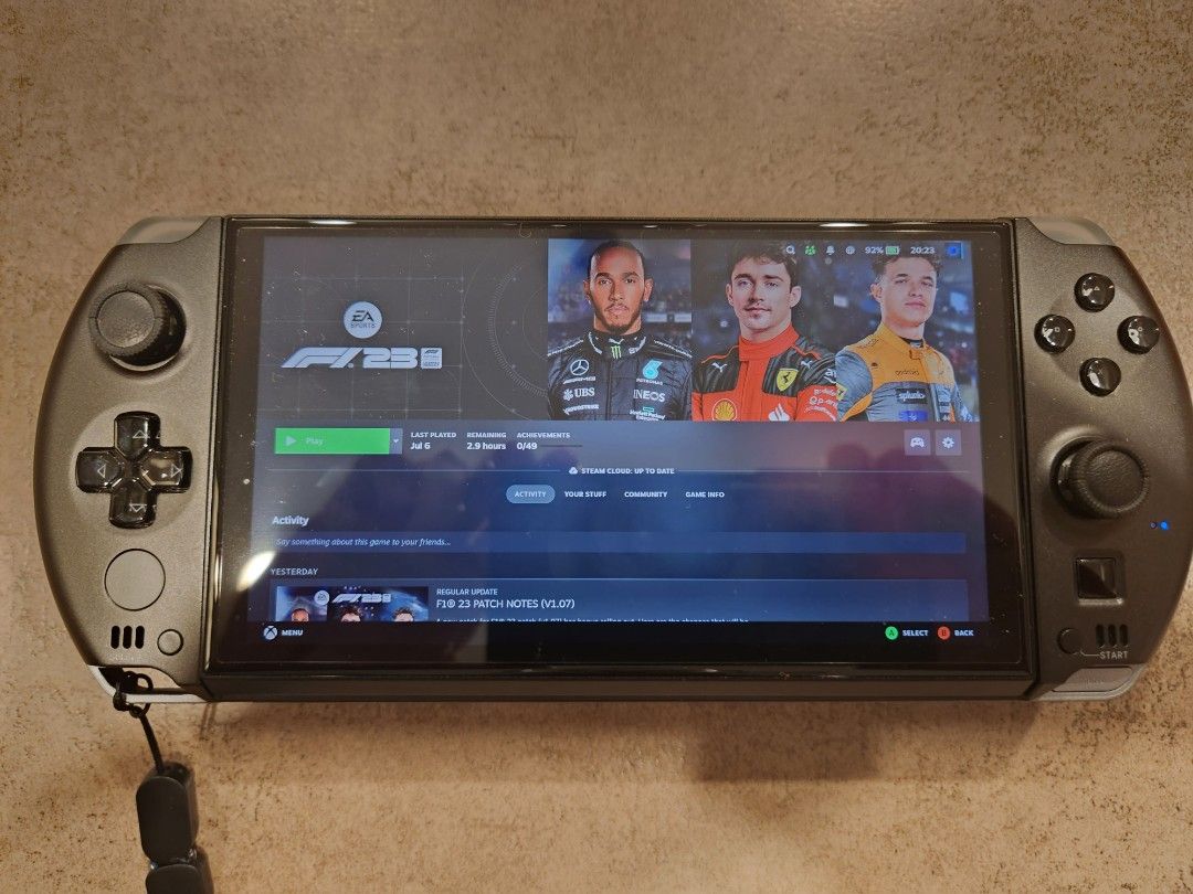 NIB: GPD WIN 4 (32GB RAM/1TB SSD/Black) Windows 11 Pro, Video Gaming ...