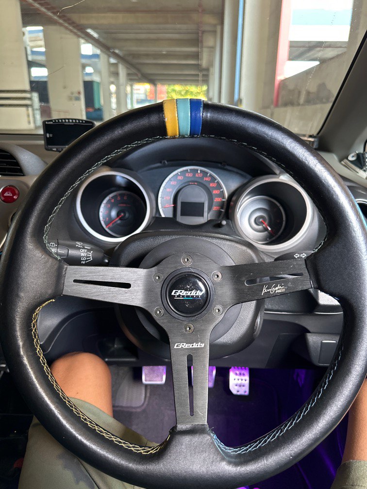 Greddy Steering Wheel, Car Accessories, Accessories on Carousell