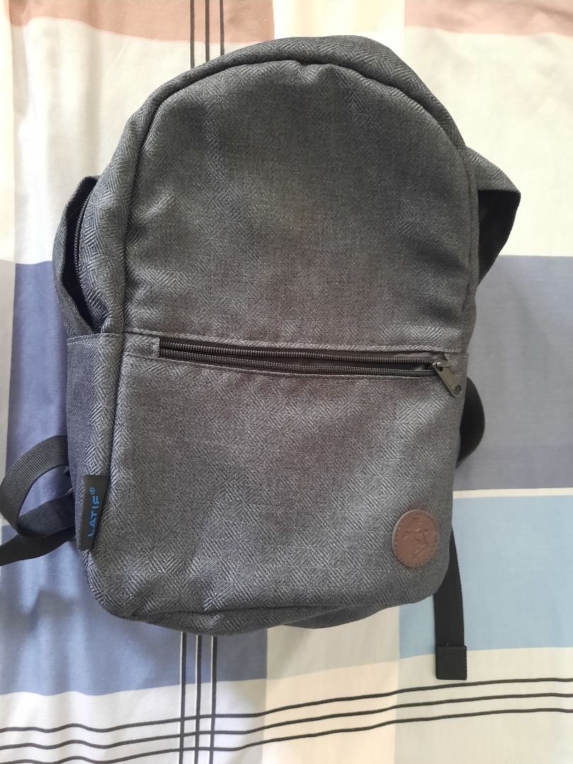 Grey backpack, Women's Fashion, Bags & Wallets, Backpacks on Carousell