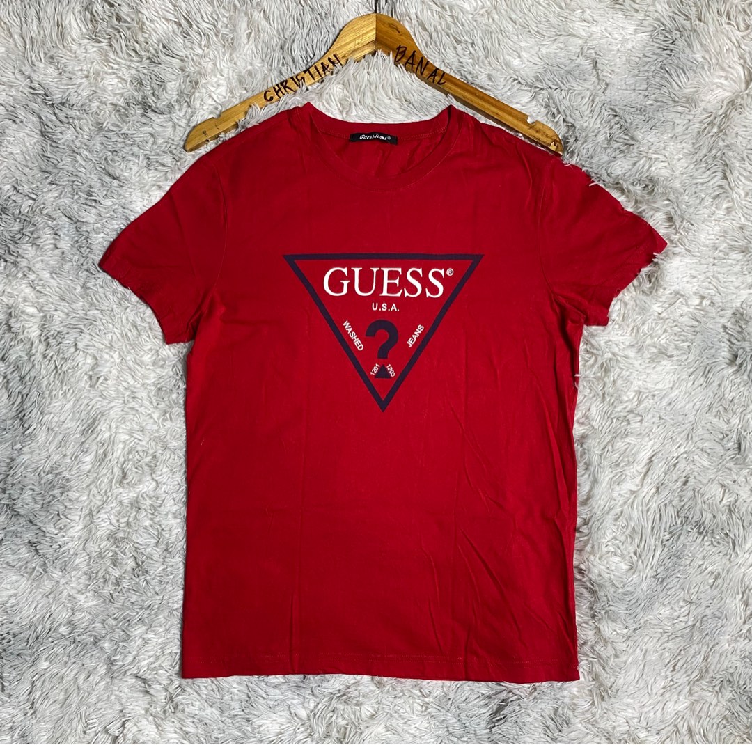Guess, Women's Fashion, Tops, Shirts on Carousell