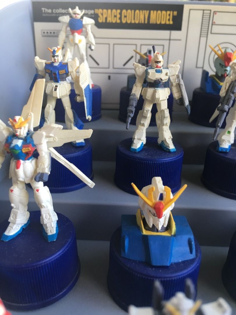 Gundam 25th Anniversary Collection PEPSI Bottle Cap Figures Space ...