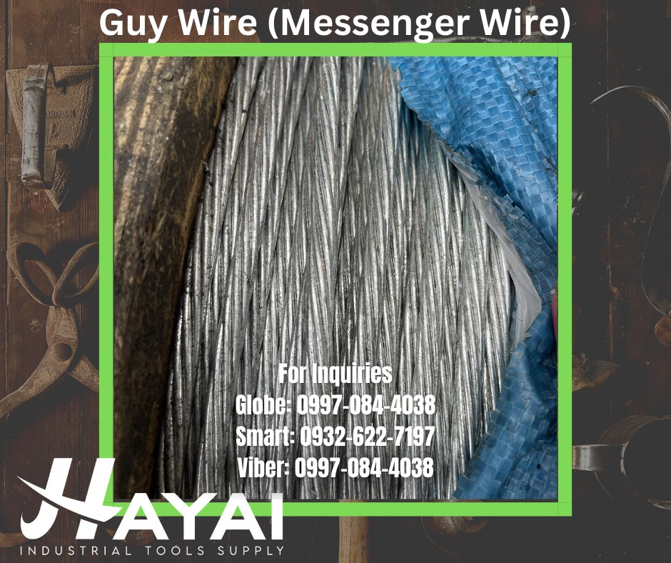 Guy Wire (Messenger Wire), Commercial & Industrial, Industrial ...