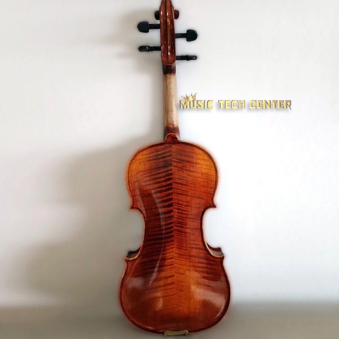 Handmade Stradivarius Copy Violin Beautifully Flamed Tiger Stripes With ...