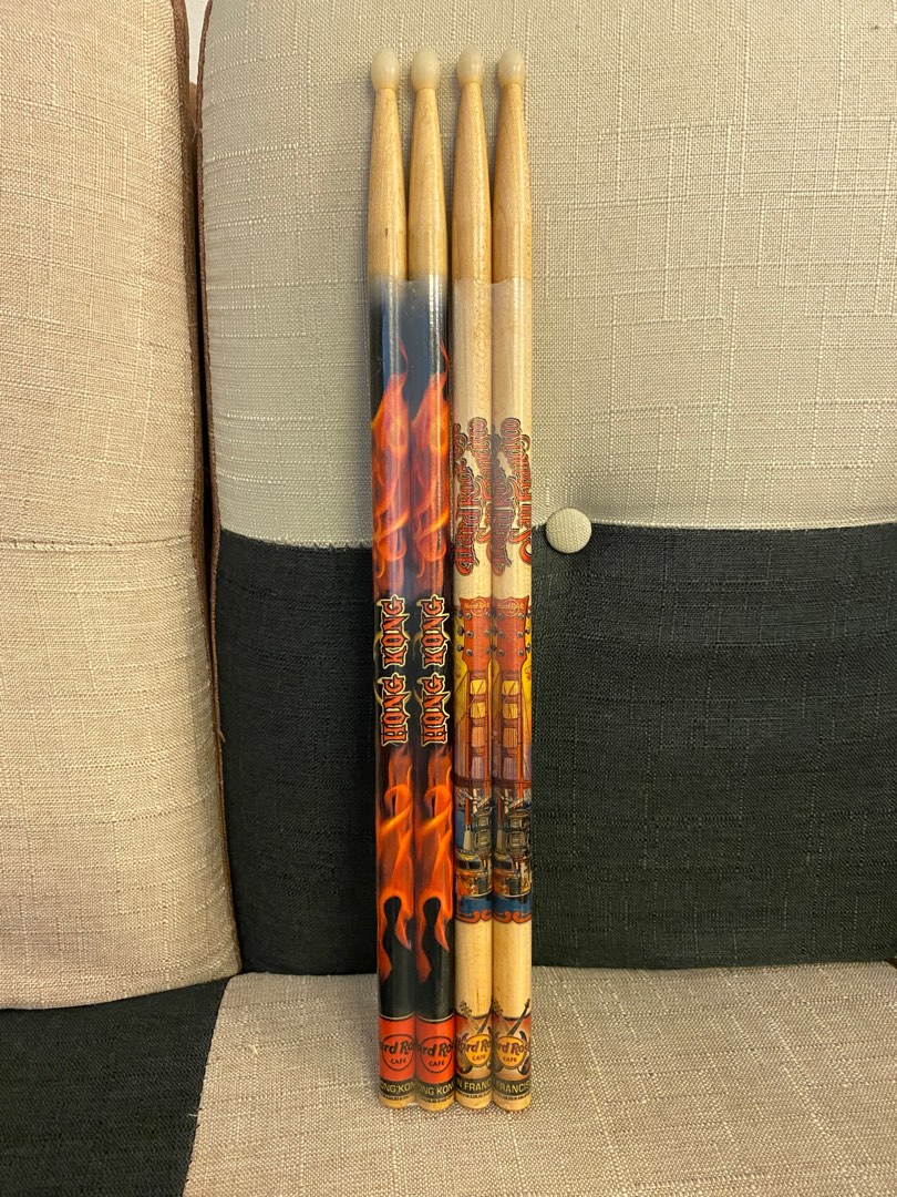 Hard Rock Cafe Drumstick/ drum stick - San Francisco & Hong Kong ...