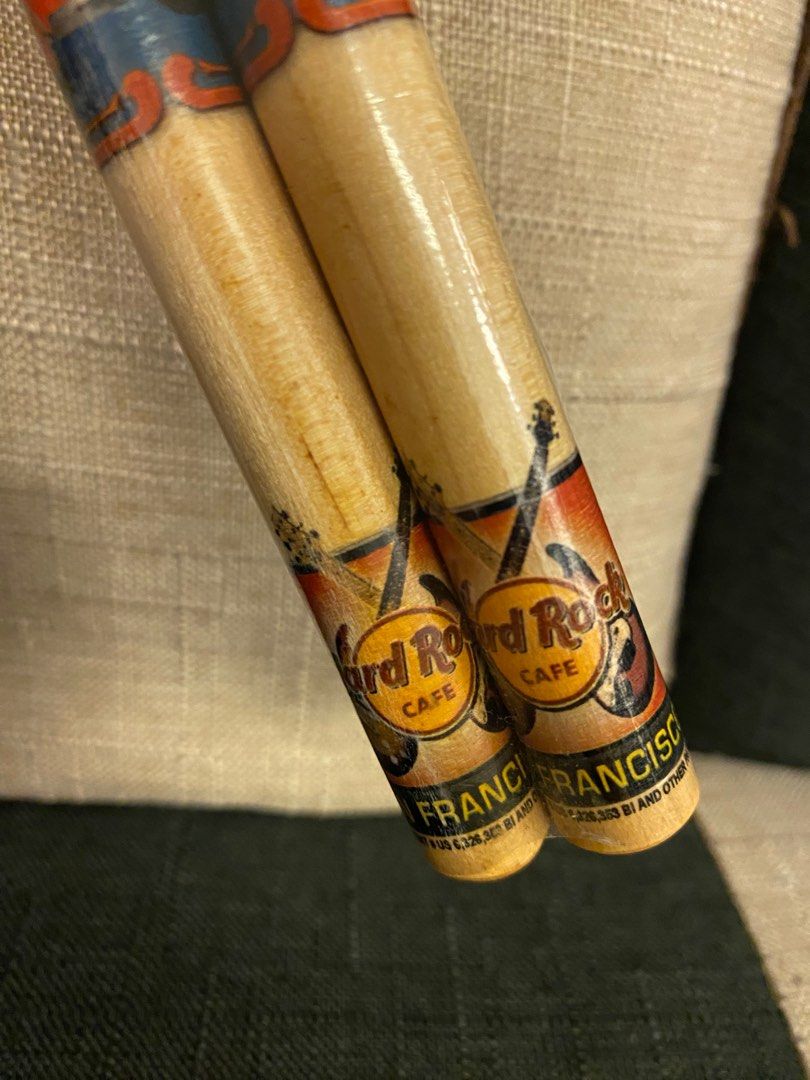 Hard Rock Cafe Drumstick/ drum stick - San Francisco & Hong Kong ...