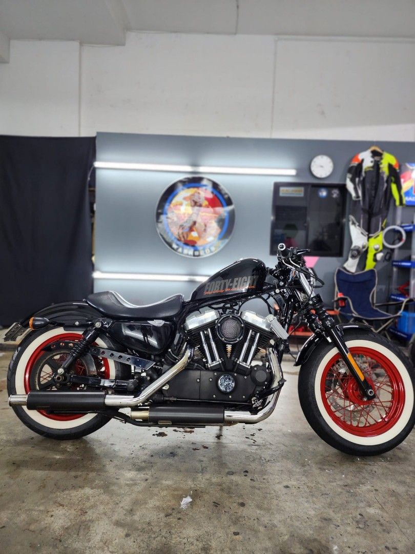 Harley Davidson 48, Motorcycles, Motorcycles for Sale, Class 2 on Carousell