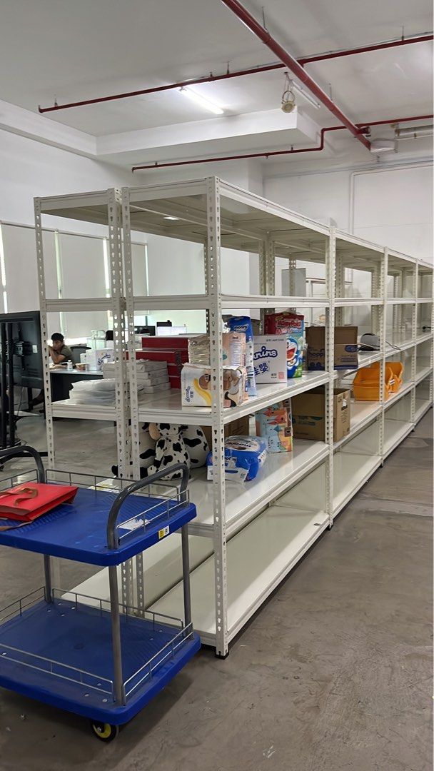 Heavy duty bolt less shelves x 12 (186x47x210) price is for each ...