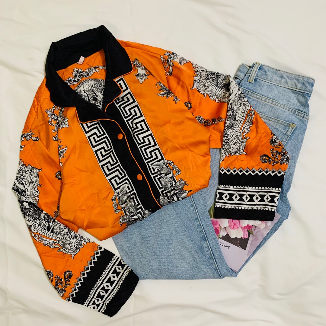 herm.es/ver.sace inspo polo, Women's Fashion, Tops, Longsleeves on ...