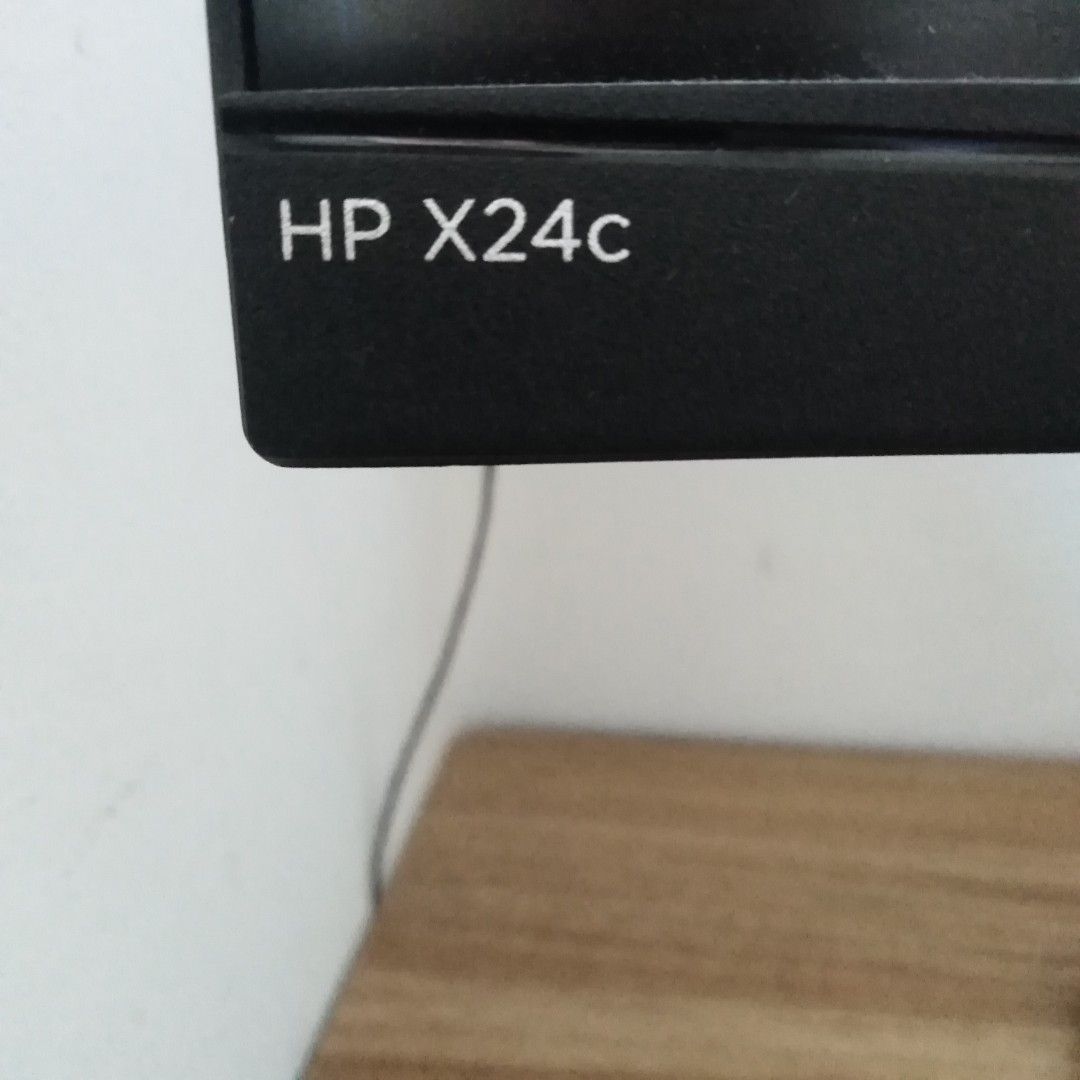 HP curve monitor screen X24c, Computers & Tech, Desktops on Carousell
