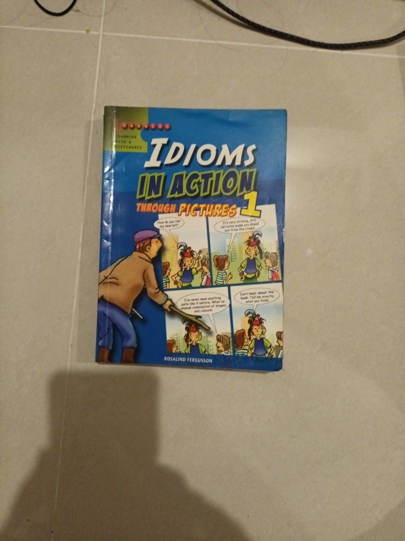 Idioms in action through pictures, Hobbies & Toys, Books & Magazines ...