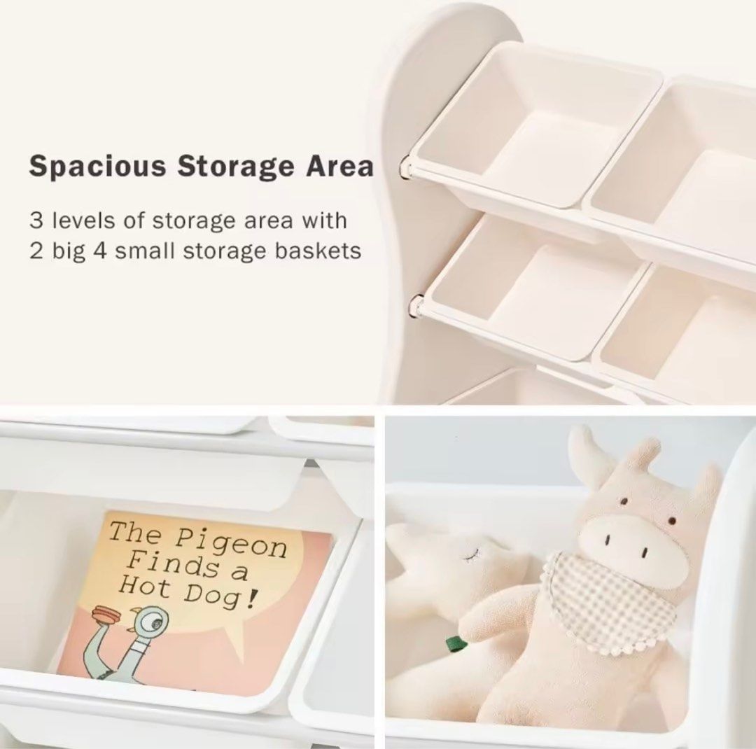 IFAm Design Storage Rack & BookShelf for kids book and storage MADE IN ...