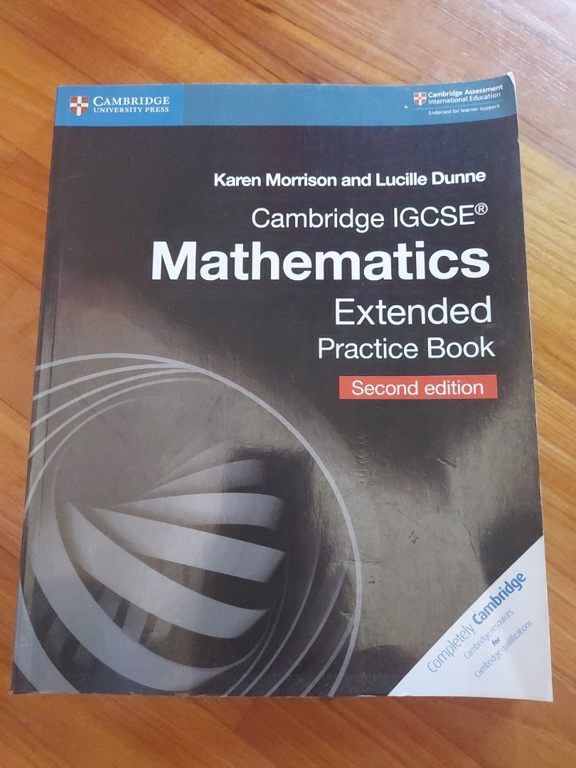 Igcse And O Level Extended Mathematics Workbook Hobbies And Toys Books And Magazines Assessment